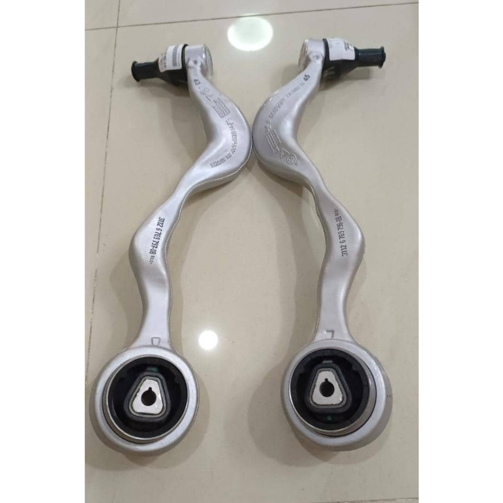 31126769797 / 31126769798 FRONT UPPER LOWER ARM CURVE THRUST ARM LEFT ...