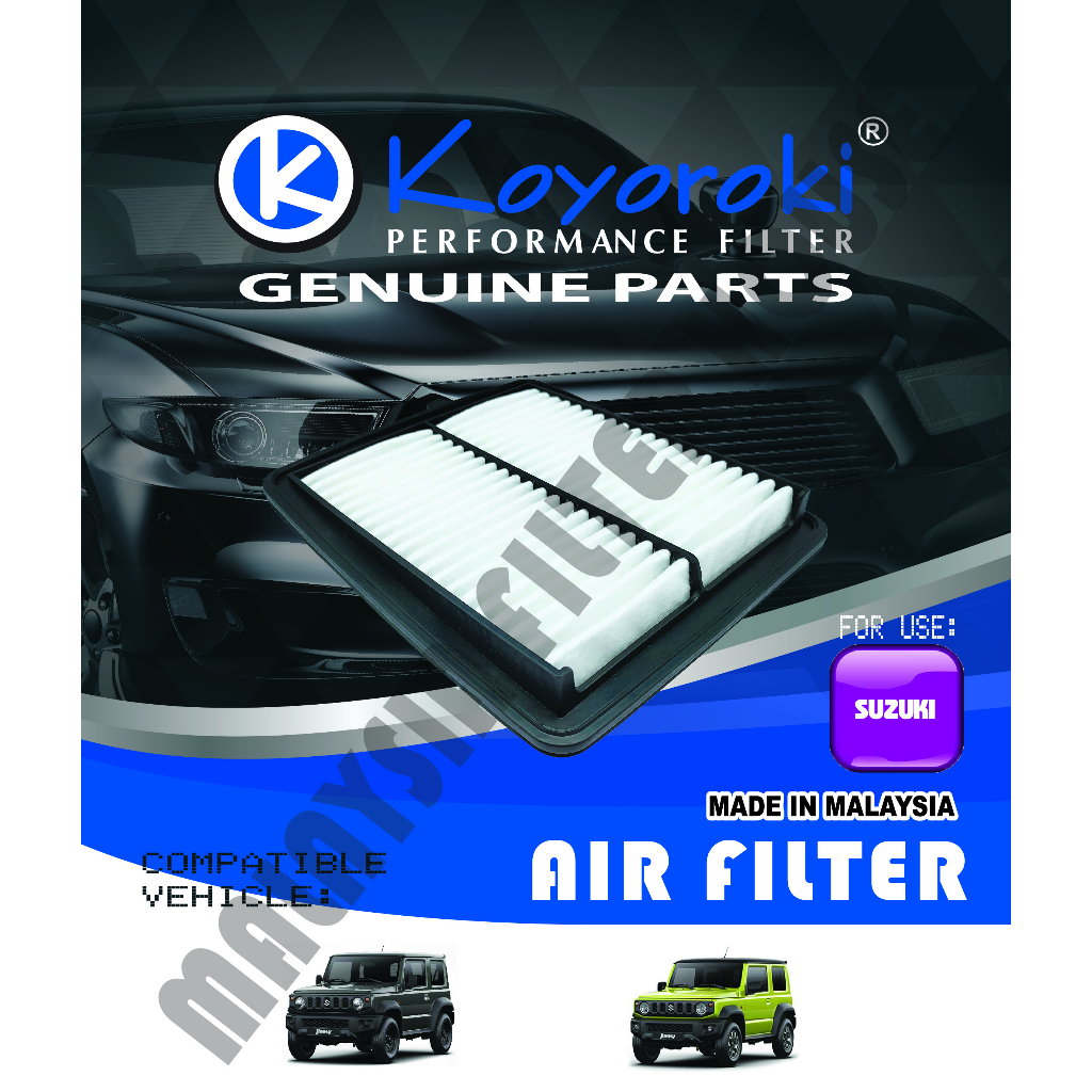 SUZUKI JIMNY SIERRA(JB74V,3BA-JB74W) 1.5 PENAPIS AIR FILTER RSZ-78R00-P ...