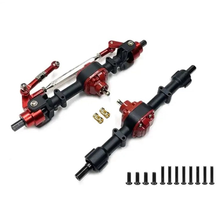 Metal Gear Axle Front Rear Set For MN78 MN82 D90 MN98 MN99s RC Car ...