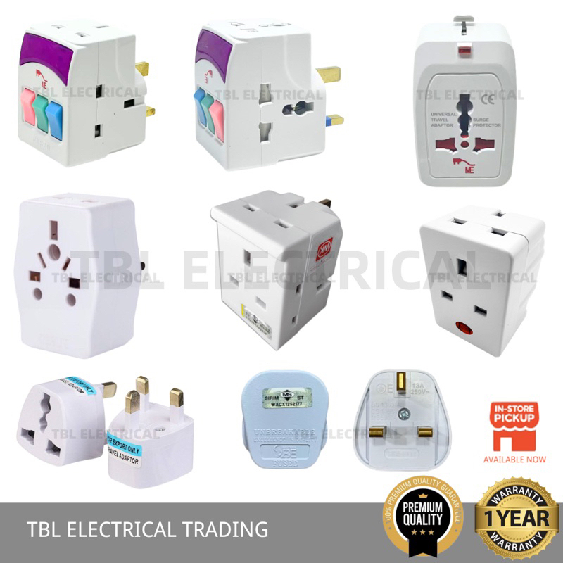 3 WAY ADAPTOR ADAPTER SWITCH USB SOCKET OUTLET PLUG EXTENSION WALL ...