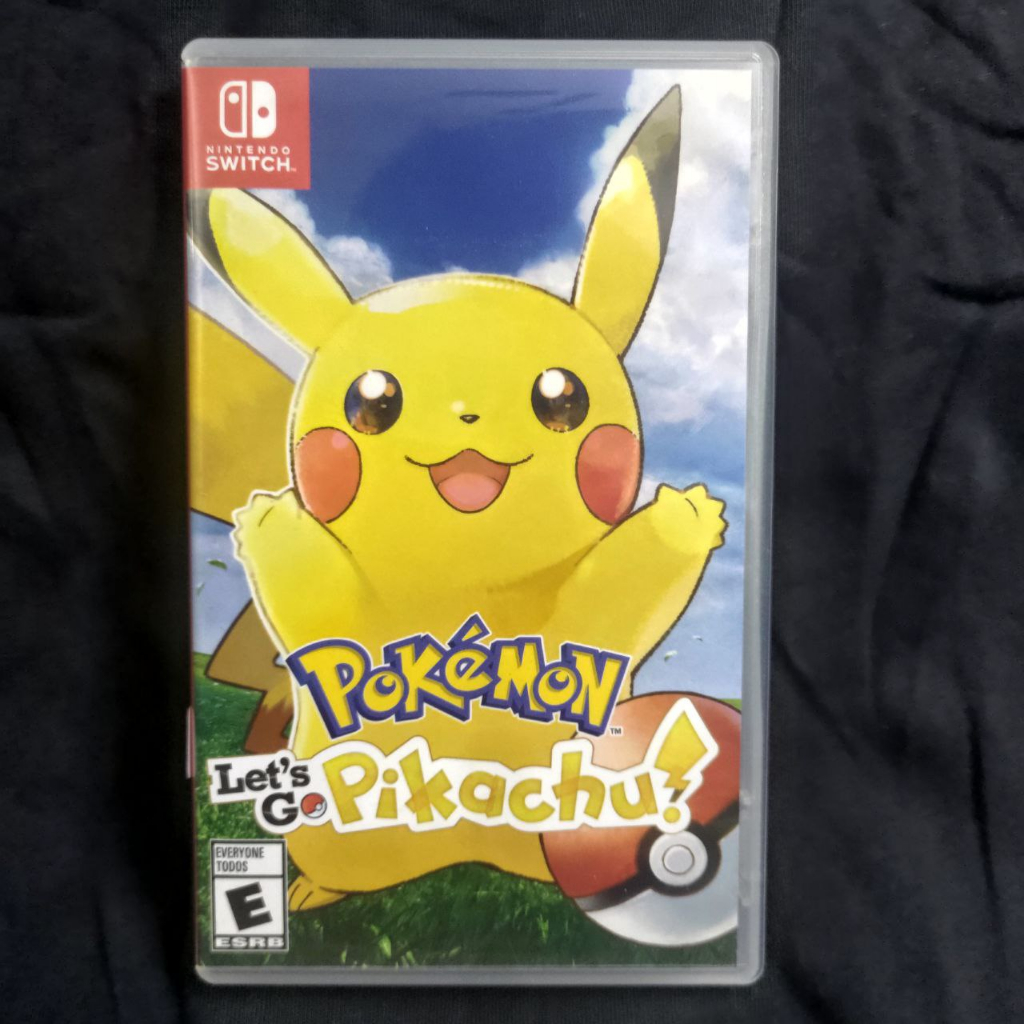 NINTENDO SWITCH Pokemon lets go Pokémon Let's Go, Pikachu! 精靈寶可夢 Let's ...