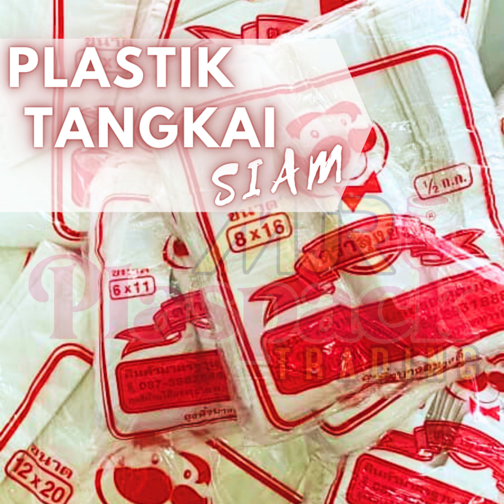 Plastik Tangkai Siam Size 12x20 inci COD Singlet Plastic Bag | Shopee ...