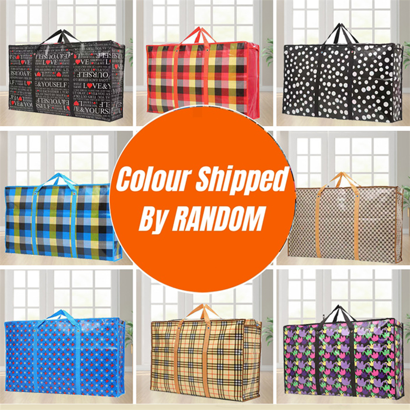 FJONE Beg Guni Besar Berzip Tebal Laundry Bag Packing Bag Waterproof ...