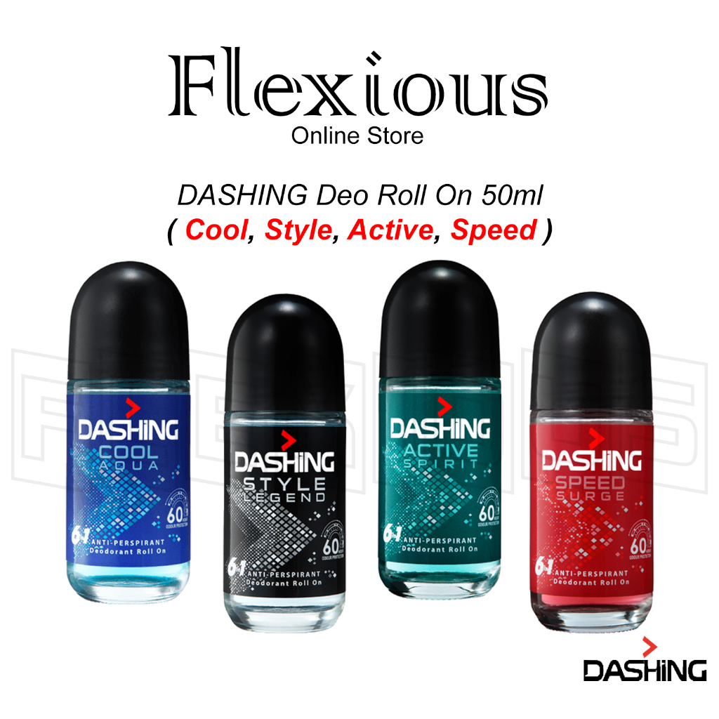 DASHING Unza Deo Roll On 50ml ( Cool ), ( Style ), ( Active ), ( Speed ...