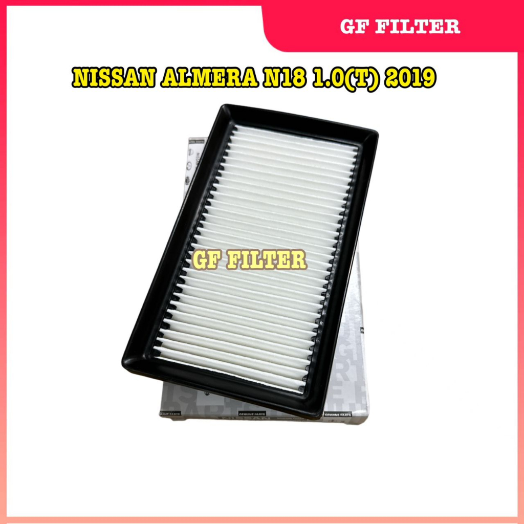 NISSAN ALMERA 1.0 TURBO AIR FILTER 16546-5EK0A N18 | Shopee Malaysia