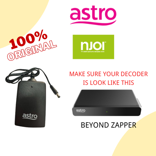 [100% ORI] ASTRO POWER SUPPLY ADAPTOR FOR ASTRO BEYOND & NJOI ADAPTER ...