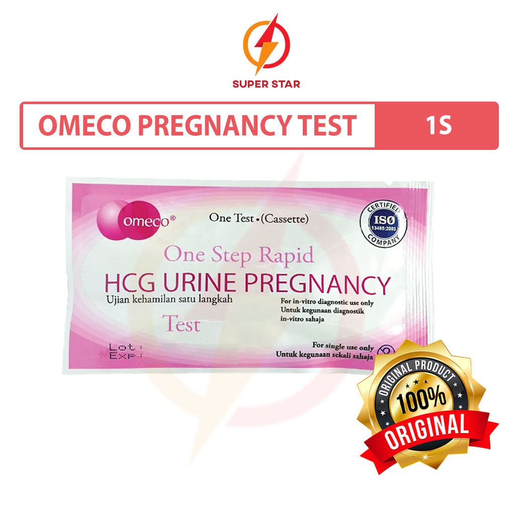 Omeco HCG Urine Pregnancy Test Cassette Instant Accurate One Step Test ...