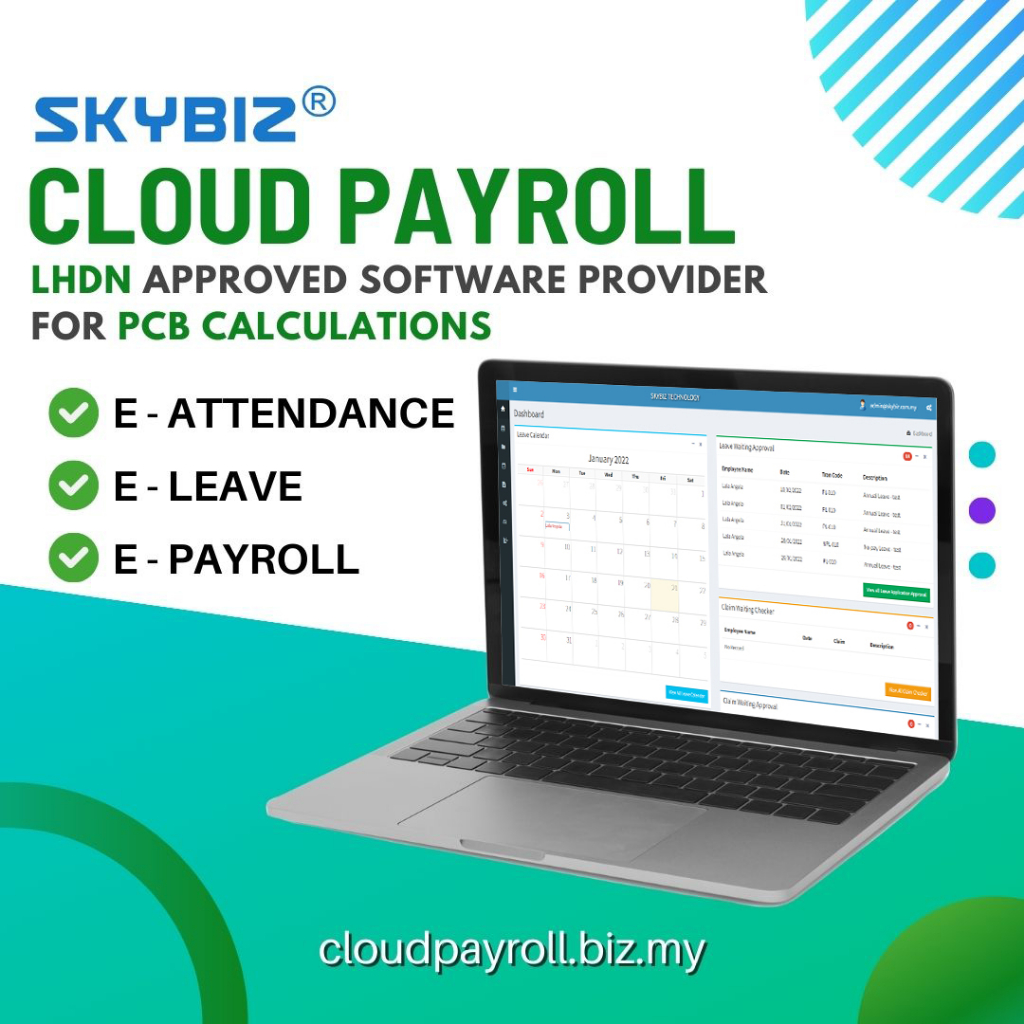SKYBIZ Cloud Payroll (E-Payroll + Leave Management) | Shopee Malaysia