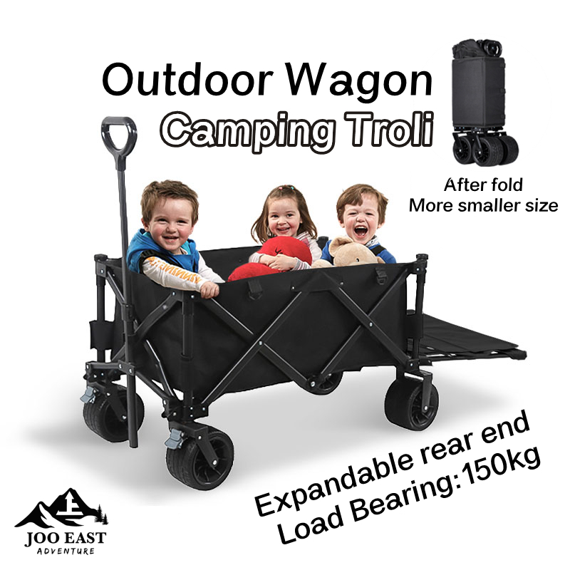 Foldable Camping Wagon stroller baby carrier Outdoor Trolley Shopping ...