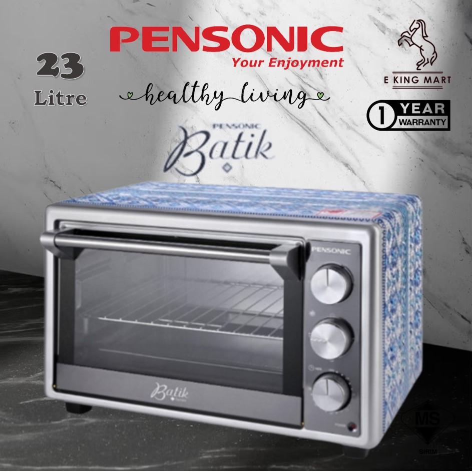 Pensonic Ketuhar Elektrik Electric Oven 23L PEO-2305 / PEO-2304B Batik ...