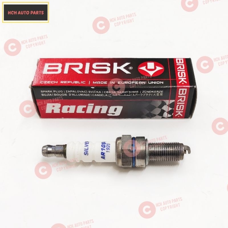 BRISK SPARK PLUG (SILVER RACING) - AR10S-9 - APRILIA - RSV4 1000 ...