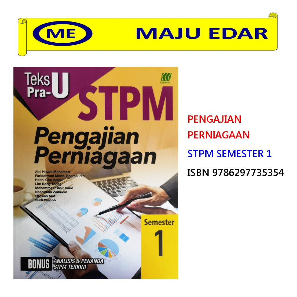 2023 [SASBADI] TEKS PRA-U STPM SEMESTER 1 (PENGAJIAN AM / BAHASA MELAYU / PENGAJIAN PERNIAGAAN ...
