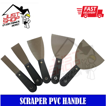 SCRAPER PVC HANDLE 1'' 11/2'' 21/2'' 4'' 5'' | Shopee Malaysia