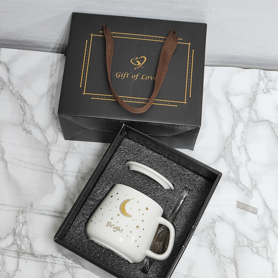 【EONMIR】Starry Sky Creative Ceramic Mug Couple Cup Coffee Cup Set Gift ...