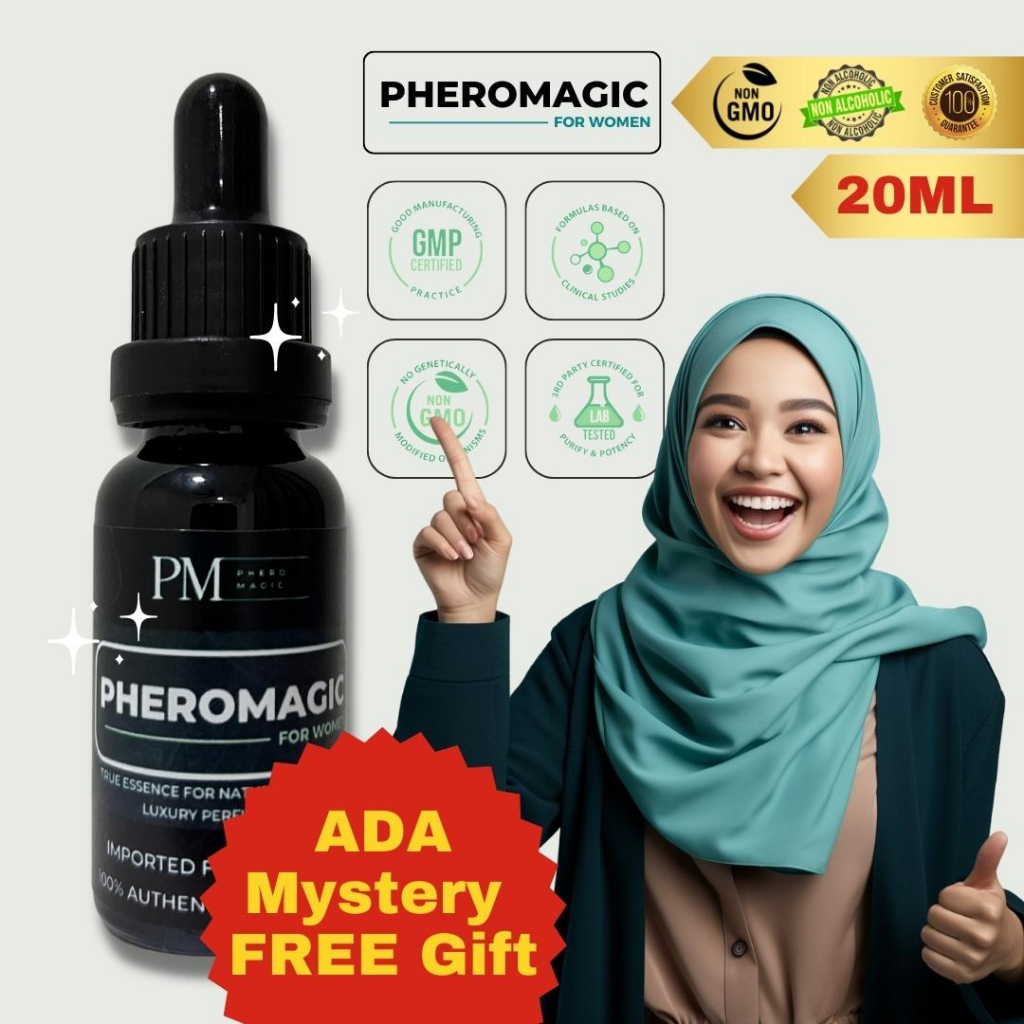 PheroMagic Perfume Wanita | Pheromone Perfume Memikat Lelaki | Phero ...