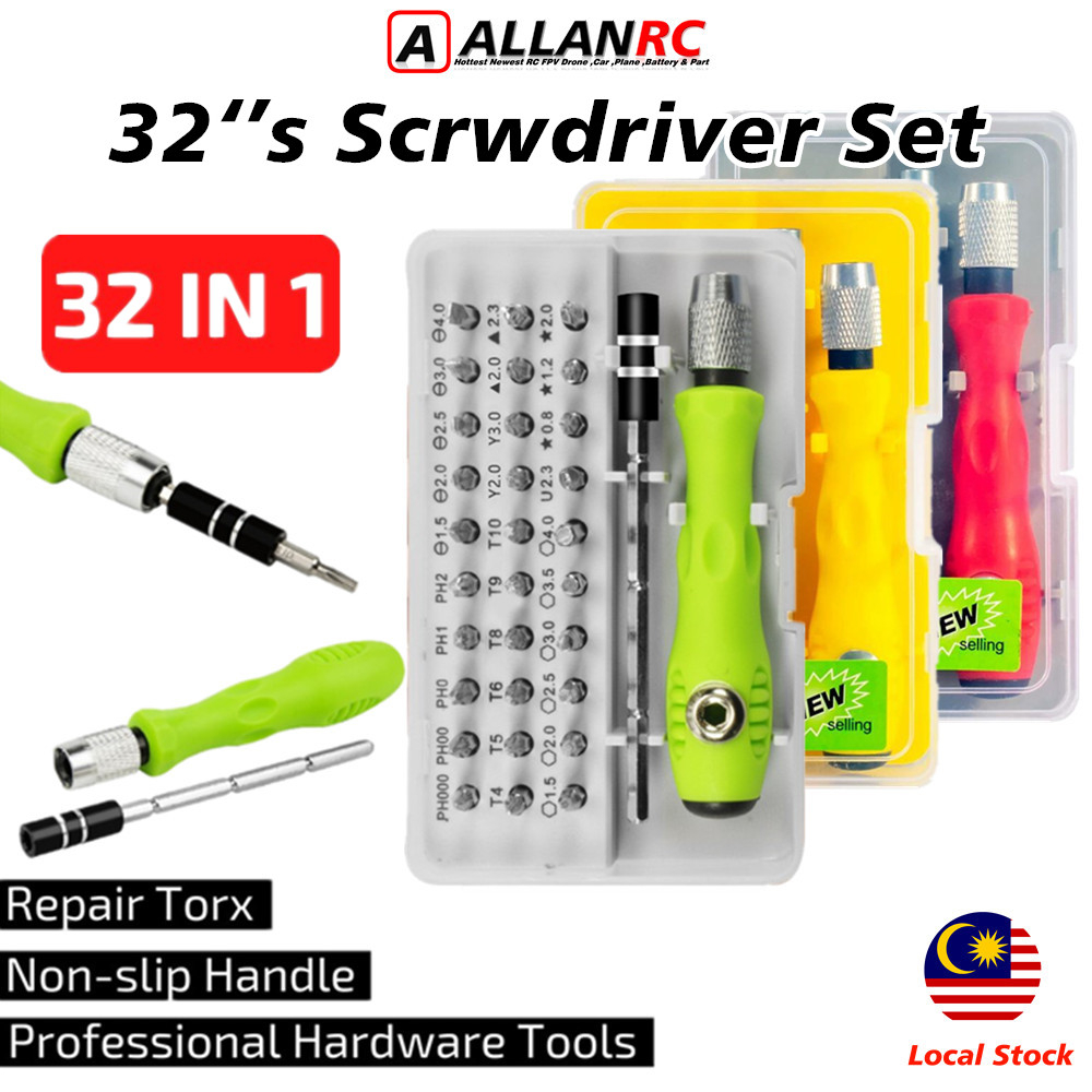 32 in 1 Screw Driver Set Screwdriver Tool Skru Driver For Iphone ...