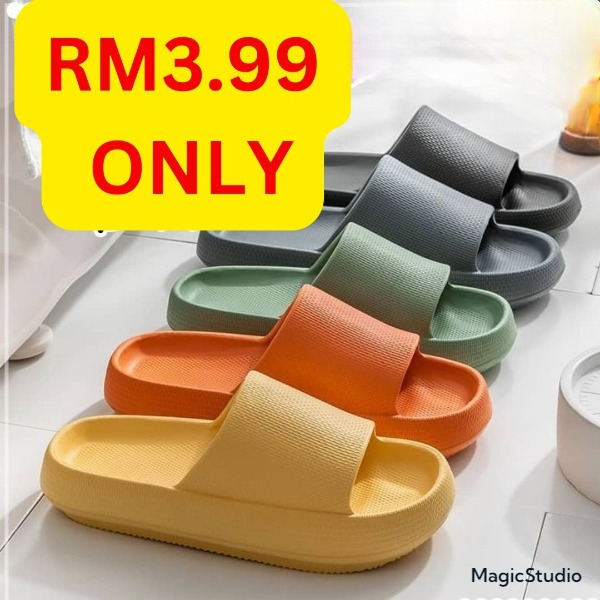 Slipper man Women Unisex Indoor Selipar Rumah 防滑拖鞋 | Shopee Malaysia