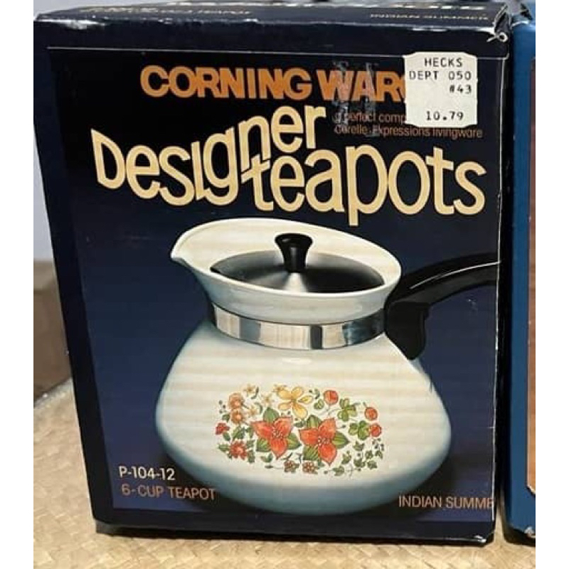 CORNINGWARE INDIAN SUMMER (TEAPOT) | Shopee Malaysia