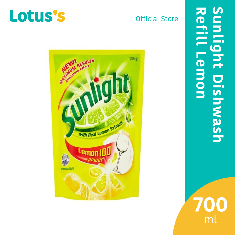 Sunlight Lemon 100 Power Dishwashing Liquid | Shopee Malaysia