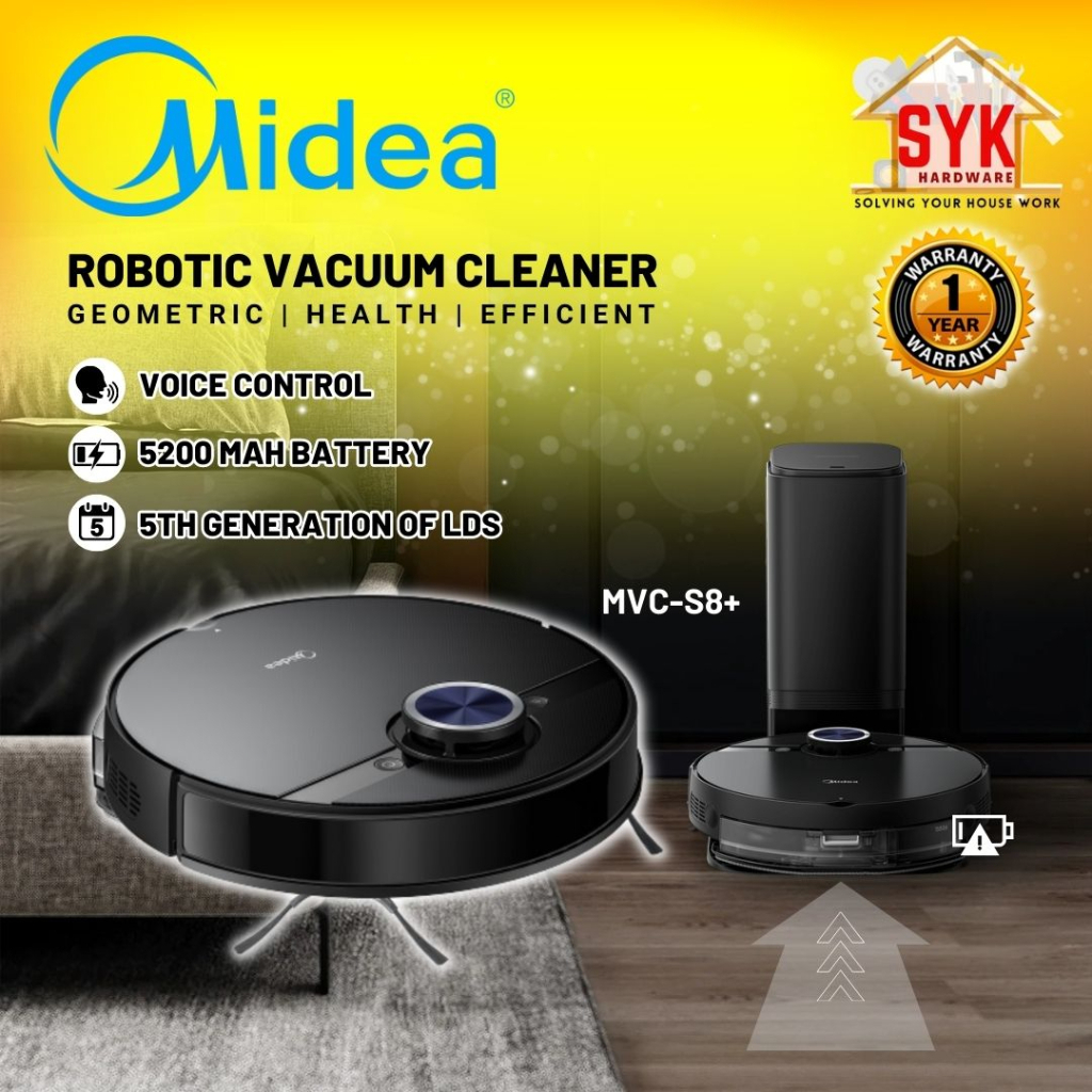 SYK Midea Smart Robot Vacuum Cleaner Mop Robot Vaccum Cleaner Mopping ...
