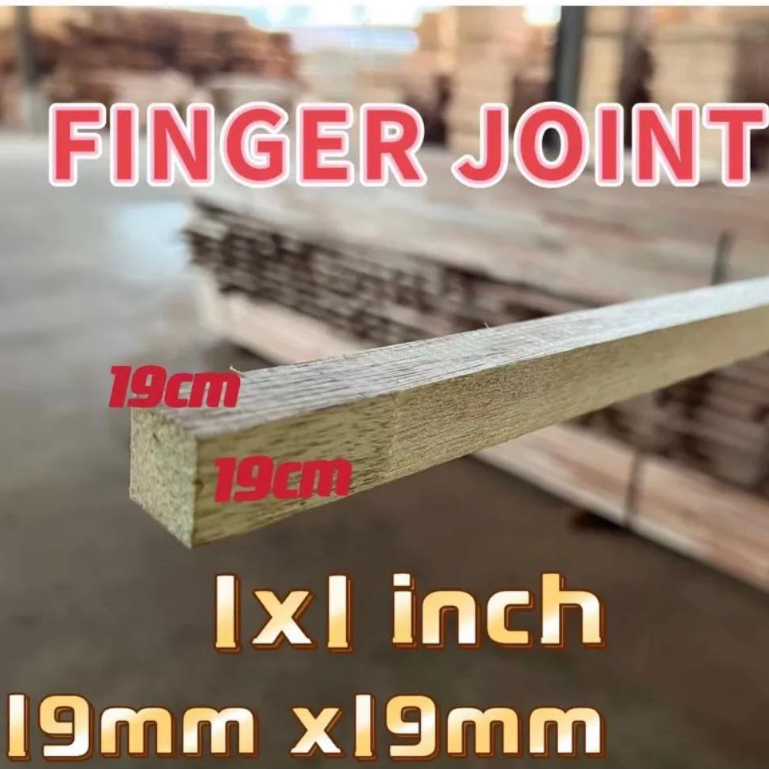 Grade AAA Finger Joint / Kayu Meranti / Sambung Siam Ketam / DIY 1 ‘’x ...