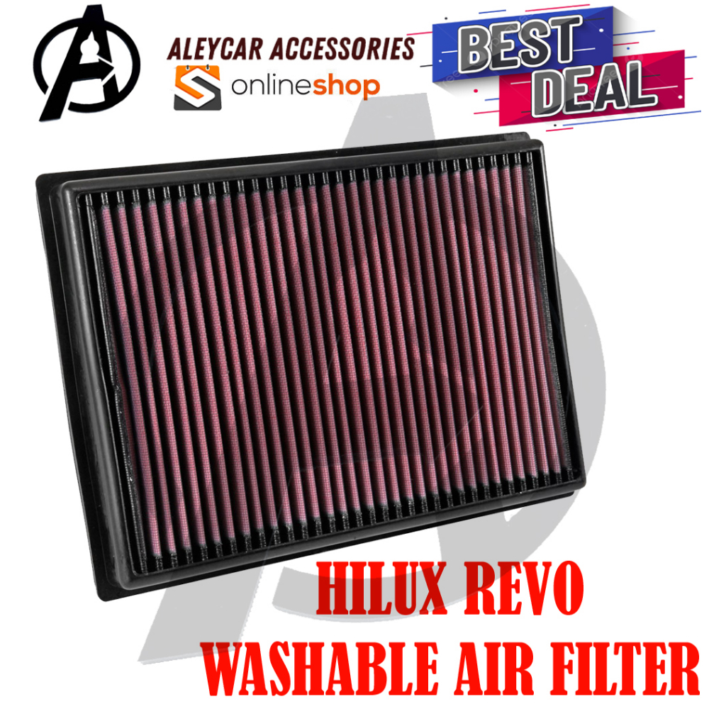 TOYOTA HILUX REVO High Flow Air Filter Kit | Shopee Malaysia
