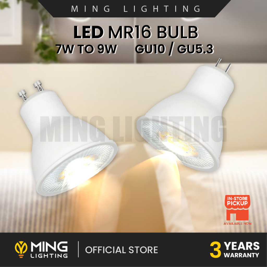 LED MR16 Bulb 7W 8W 9W 12W 3 Color GU10 GU5.3 Mentol Spotlight Track ...