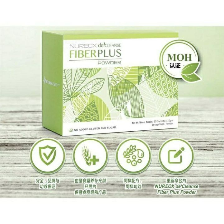 NUREOX deCleanse Fiber Plus Powder by Return Legacy | Shopee Malaysia