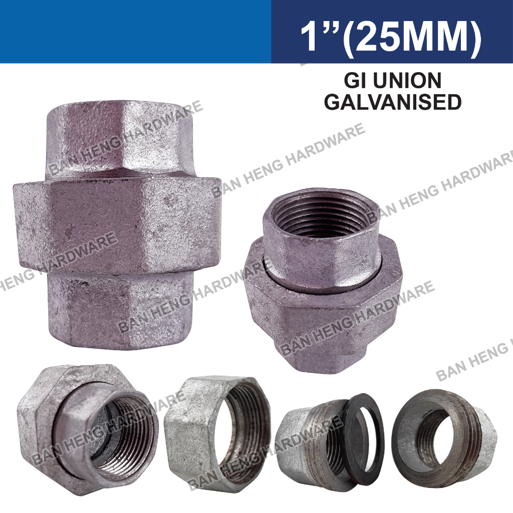 25MM GI FITTING | GALVANIZED PAIP AIR FITTING | TEE | SOCKET | ELBOW | END CAP | SHORT BEND ...