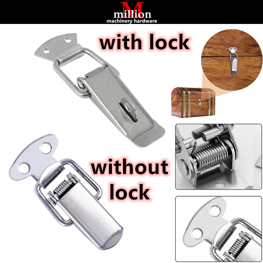 Spring Loaded Toggle Spring Latch Catch Clamp Clip Drawer Hasp Clasp ...