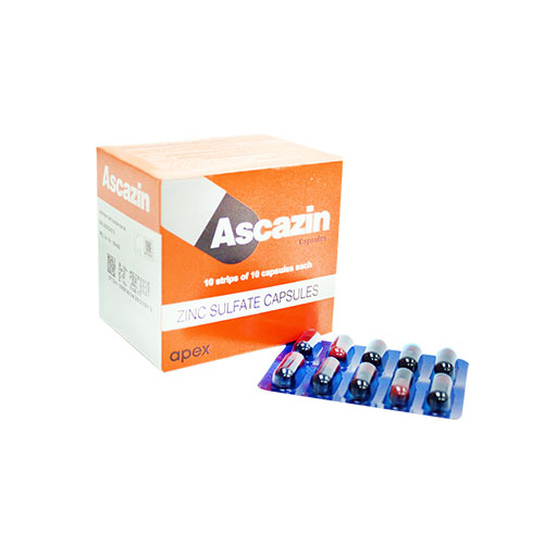 Apex Ascazin Zinc Sulphate Capsules 10's | Shopee Malaysia