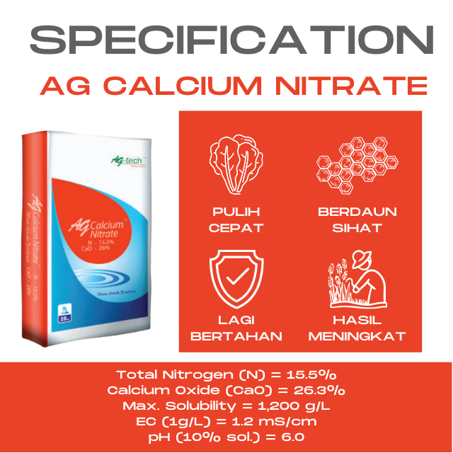 [1KG REPACK] Ag-TECH Calcium Nitrate MKP Magnesium KEMAPCO Potassium Nitrate Fertilizer | Baja ...