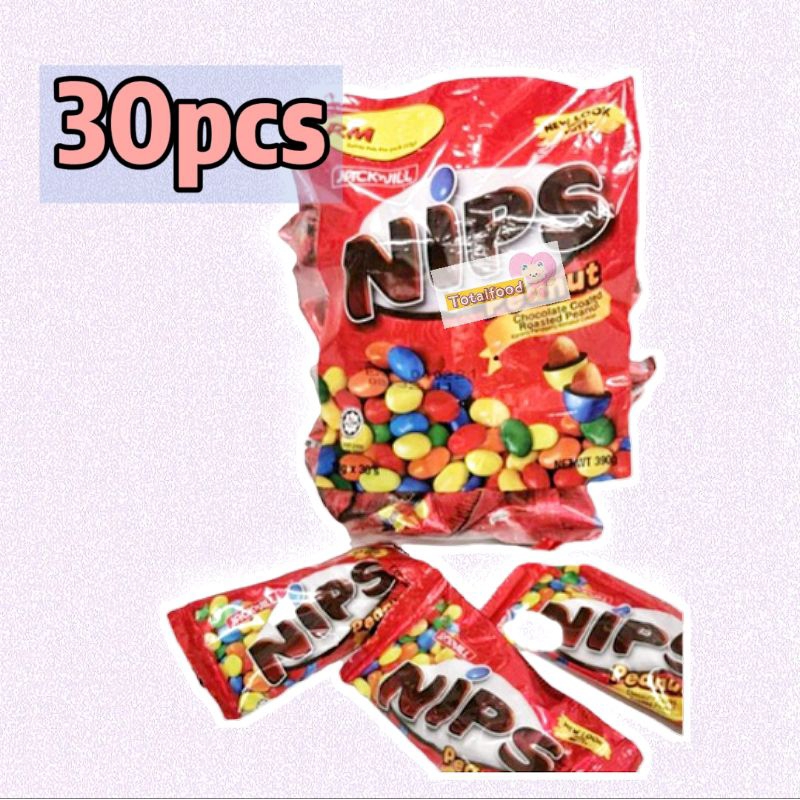 Jack'n Jill Nips Peanut Candy 30pcs x 13g | Shopee Malaysia
