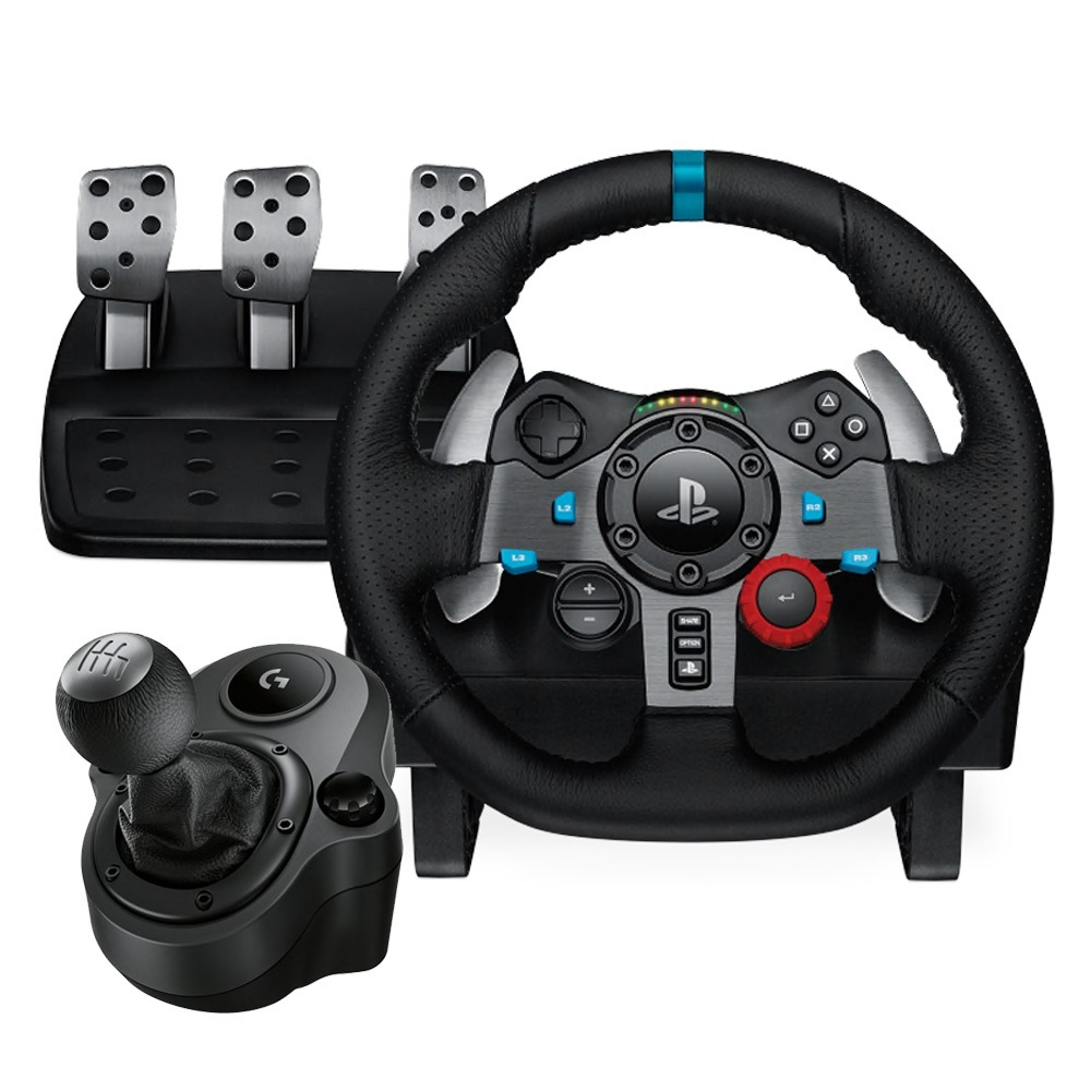 Logitech G29 / G923 Gaming Racing Steering Wheel + Pedal + Drive Force ...