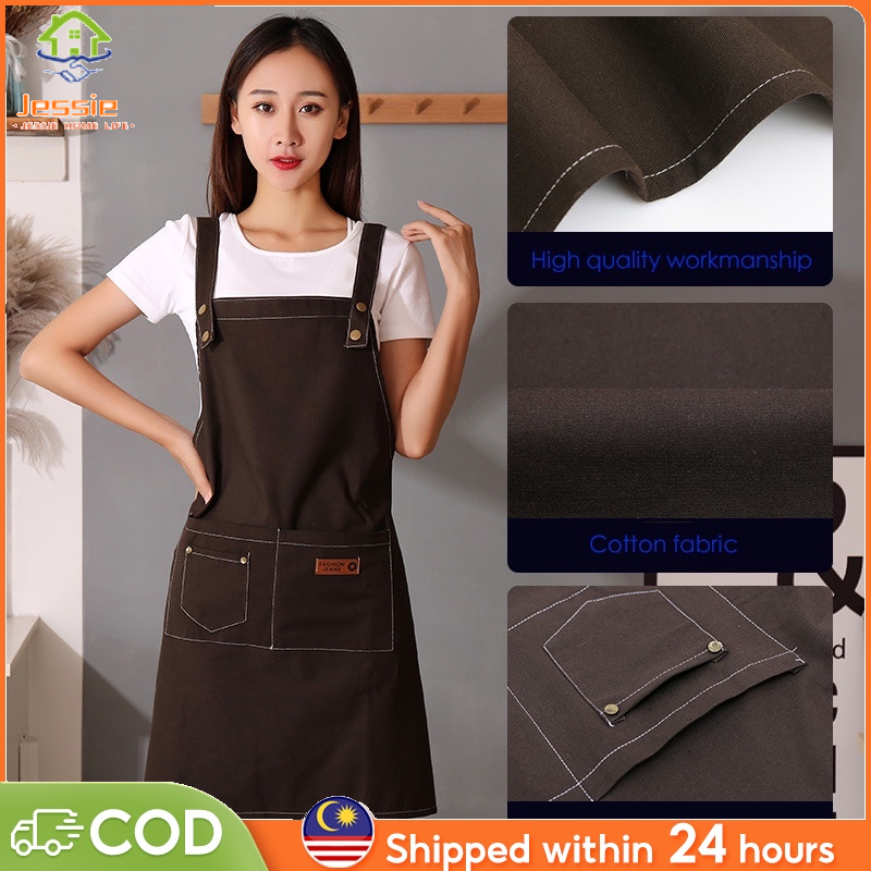 【READY STOCK】New Japanese and Korean Style Apron Kitchen H-Type Strap ...