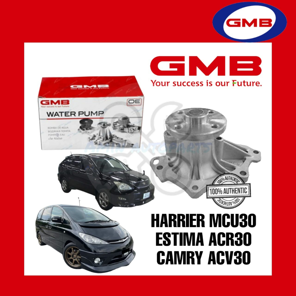 TOYOTA CAMRY ACV30 ESTIMA ACR30 HARRIER ACU30 ORIGINAL GMB WATER PUMP [GWT-119A] | Shopee Malaysia