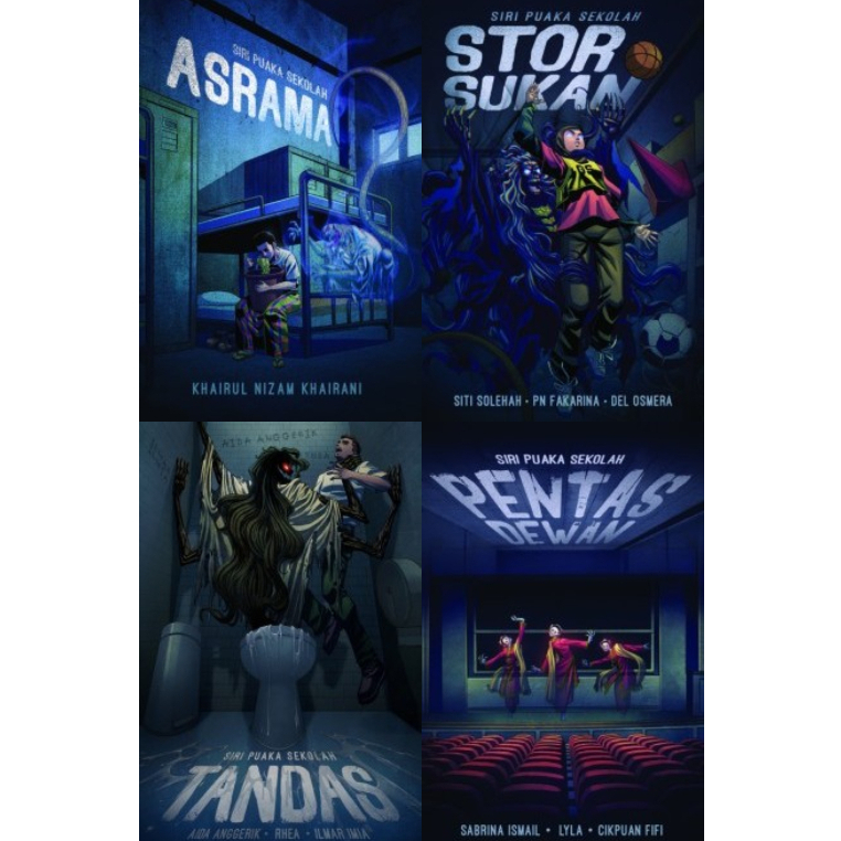 Siri Puaka Sekolah: Tandas/ Pentas Dewan/ Stor Sukan/ Asrama | Shopee Malaysia