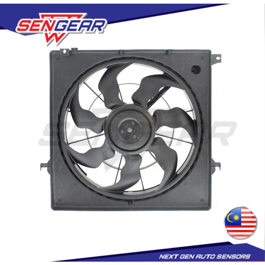 HYUNDAI SANTA FE SANTAFE CM RADIATOR COOLING FAN MOTOR FAN BLADE & FAN ...