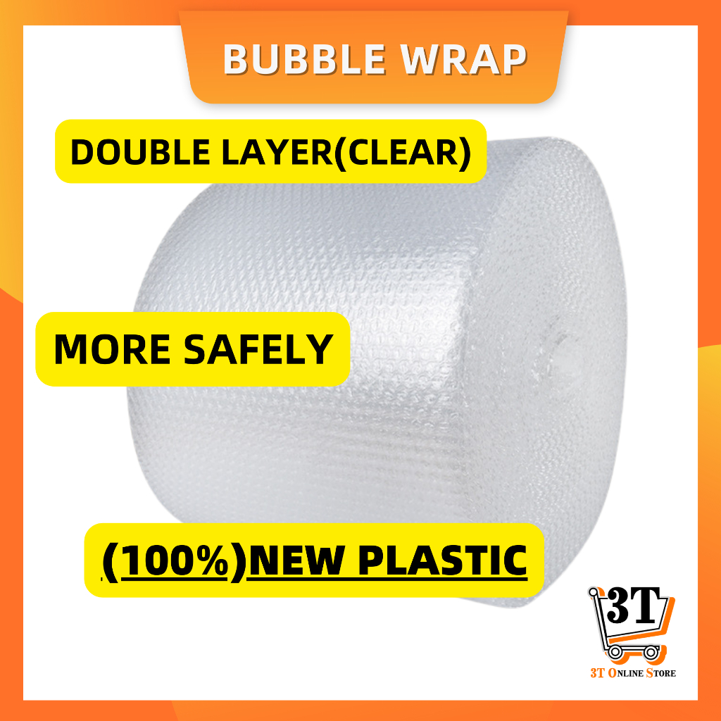 Bubble Pack Clear New Plastic Double Layer Bubble Wrap More Safely High Quality Bubble Wrap 气泡膜 ...