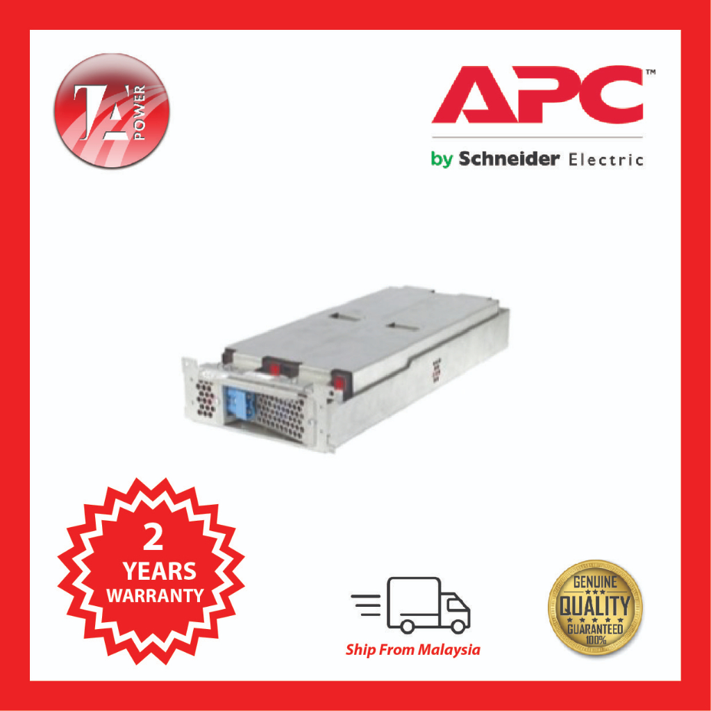 [LIMITED STOCK] APC RBC43 Replacement Battery Cartridge #43, 2 Years ...
