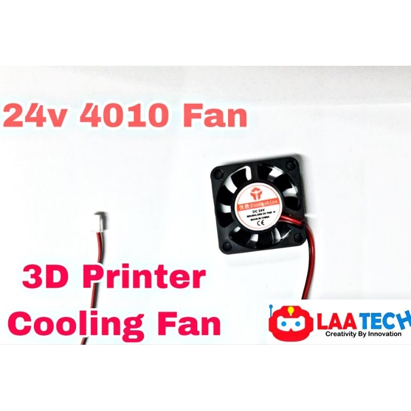 24V 4010 Fan low noise 3D printer cooling fan (local stock) | Shopee ...