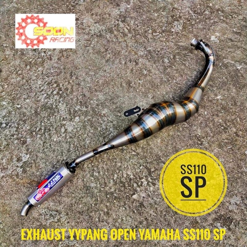 SS110 YYPANG EXHAUST YY PANG RACING OPEN YAMAHA SPORT SS SS2 SS110 ...