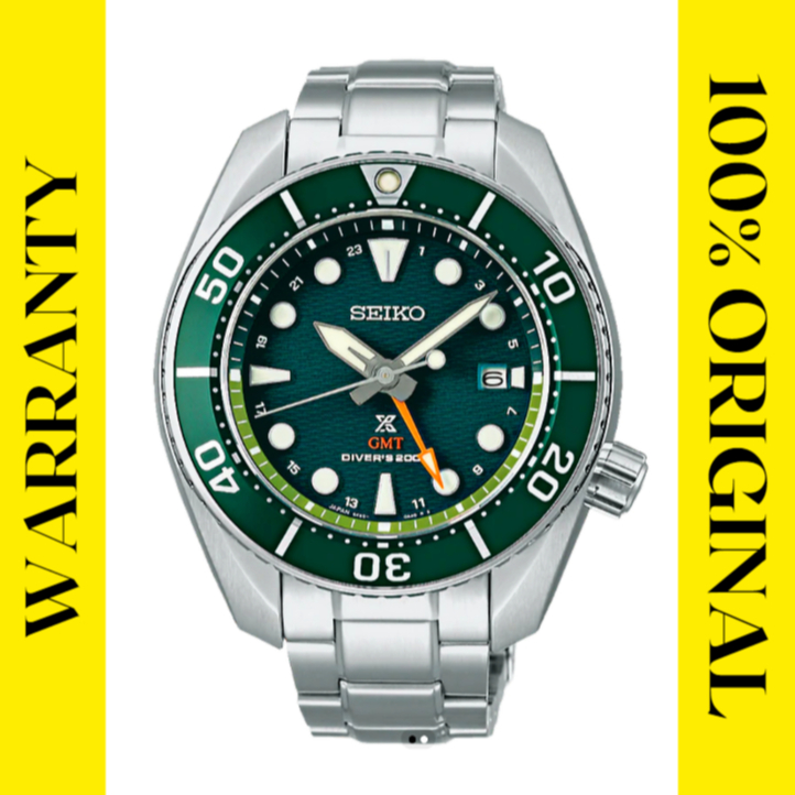 Original Seiko Prospex Solar GMT Divers SFK003J1 | Shopee Malaysia