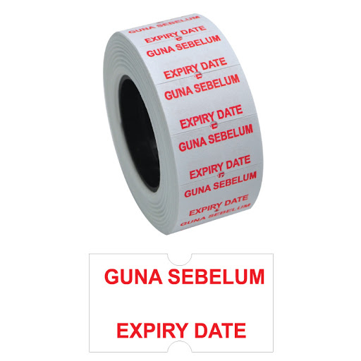 Price Label Sticker - Expire Date/Guna Sebelum (10 rolls) | Shopee Malaysia