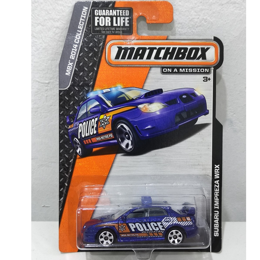 Matchbox Subaru Impreza WRX (Police) | Shopee Malaysia