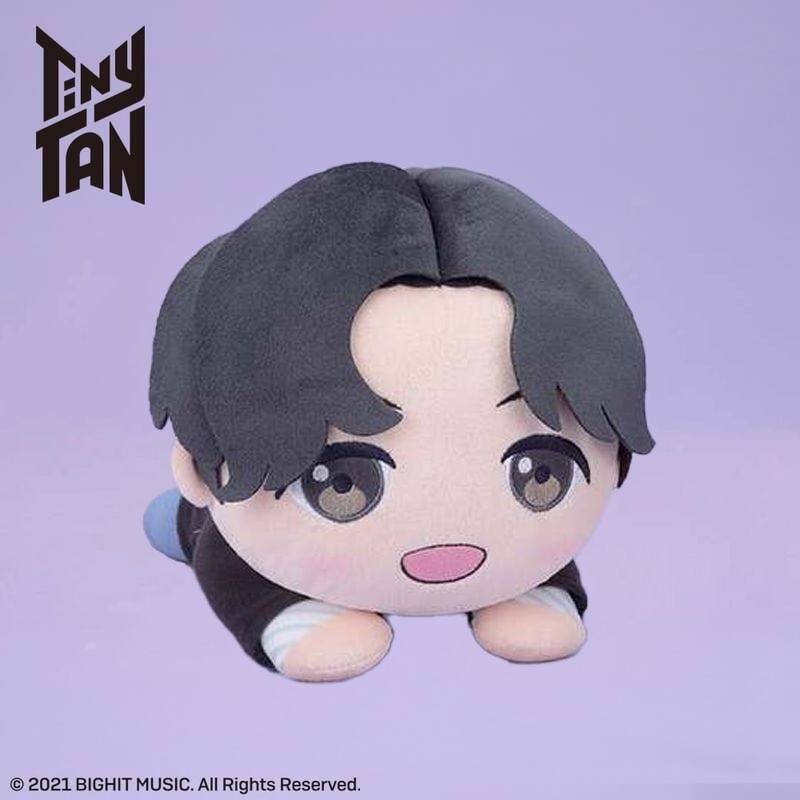 30CM JAPAN SEGA BTS TinyTAN Lying Down Nesoberi KAWAII CUTE Plush Doll SOFTTOY toy SUGA | Shopee ...