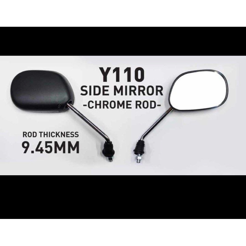 side mirror chrome rod side mirror motor | Shopee Malaysia