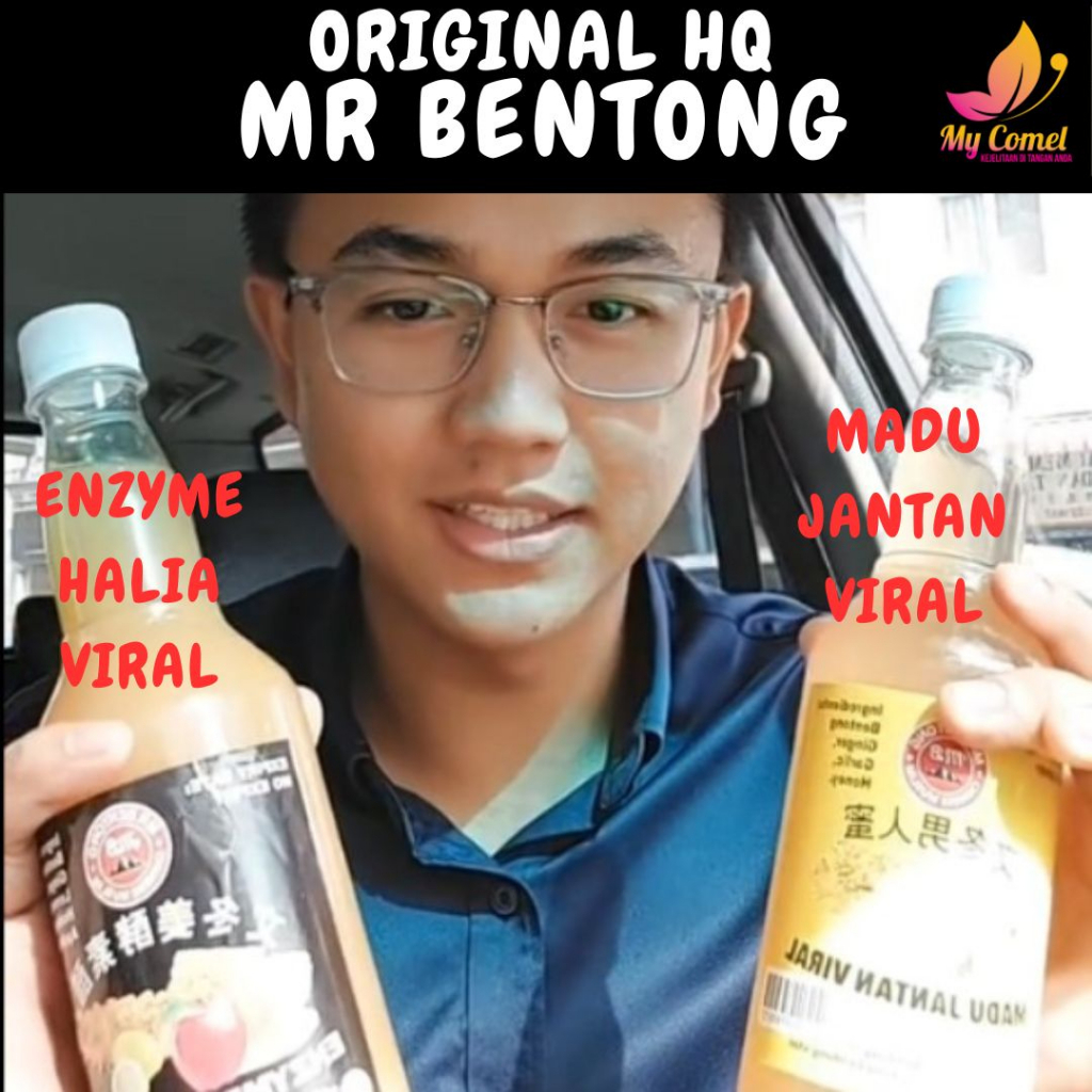 FREE SHIPPING MR BENTONG ENZYME HALIA VIRAL / MADU JANTAN VIRAL | Shopee Malaysia