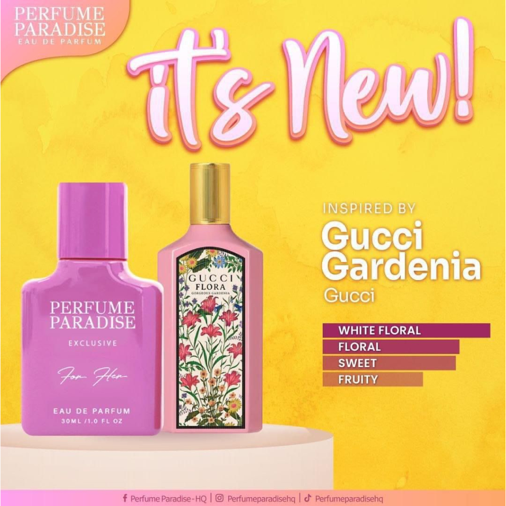 Gucci Gardenia Inspired BY Gucci 9ml (pen) 30 ml (botol) | Shopee Malaysia