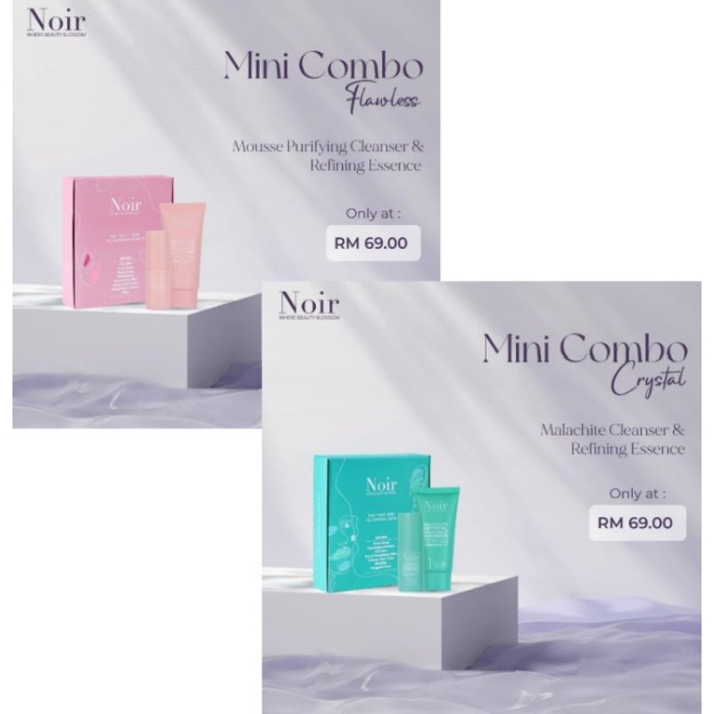 NOIR MINI SET COMBO 💯 HQ (Ready stok) | Shopee Malaysia
